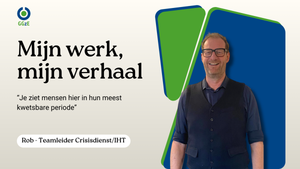 Rob werkt bij Crisis Care: "Het is dynamisch, uitdagend en soms ...